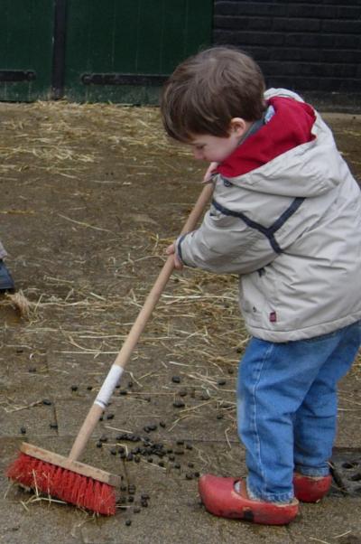 Bezoek (aan) de stadsboerderij